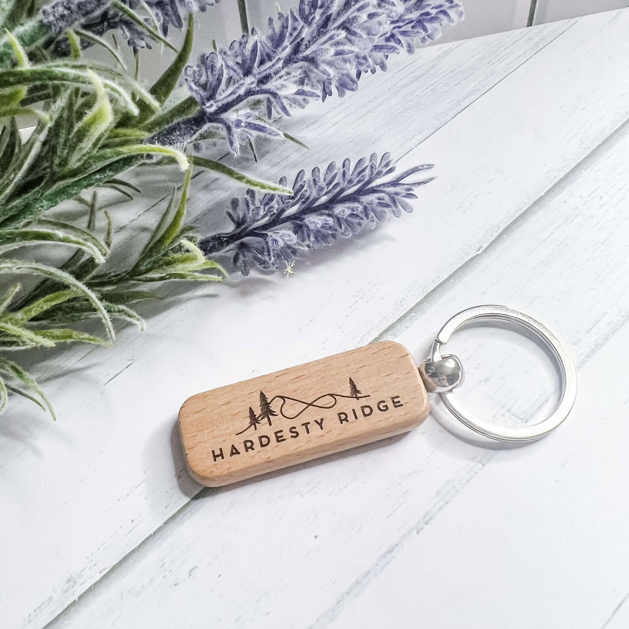 Wooden Keychain – Hardesty Ridge